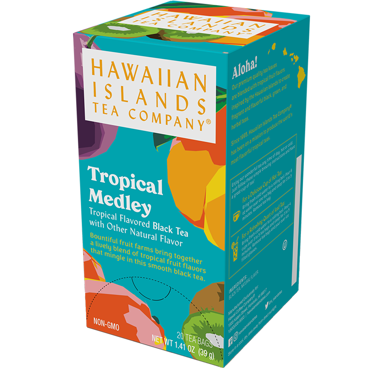 Tropical Medley Black Tea - Hawaiian Islands Tea Company